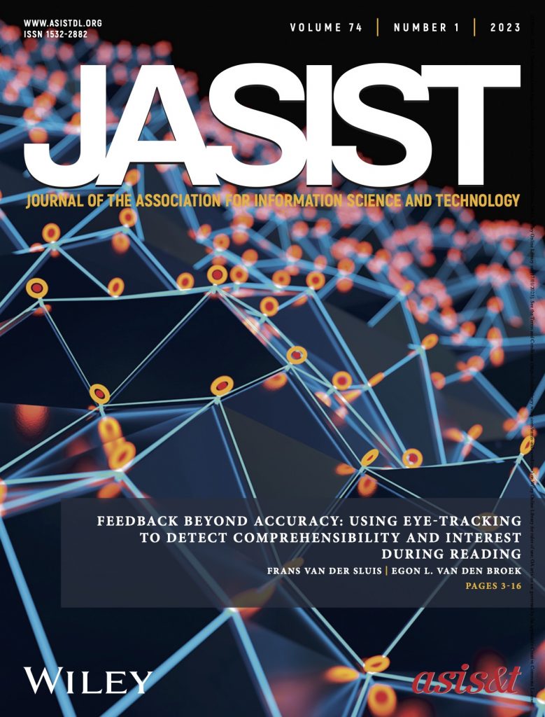 New From JASIST, January 2023 - Association for Information Science and ...