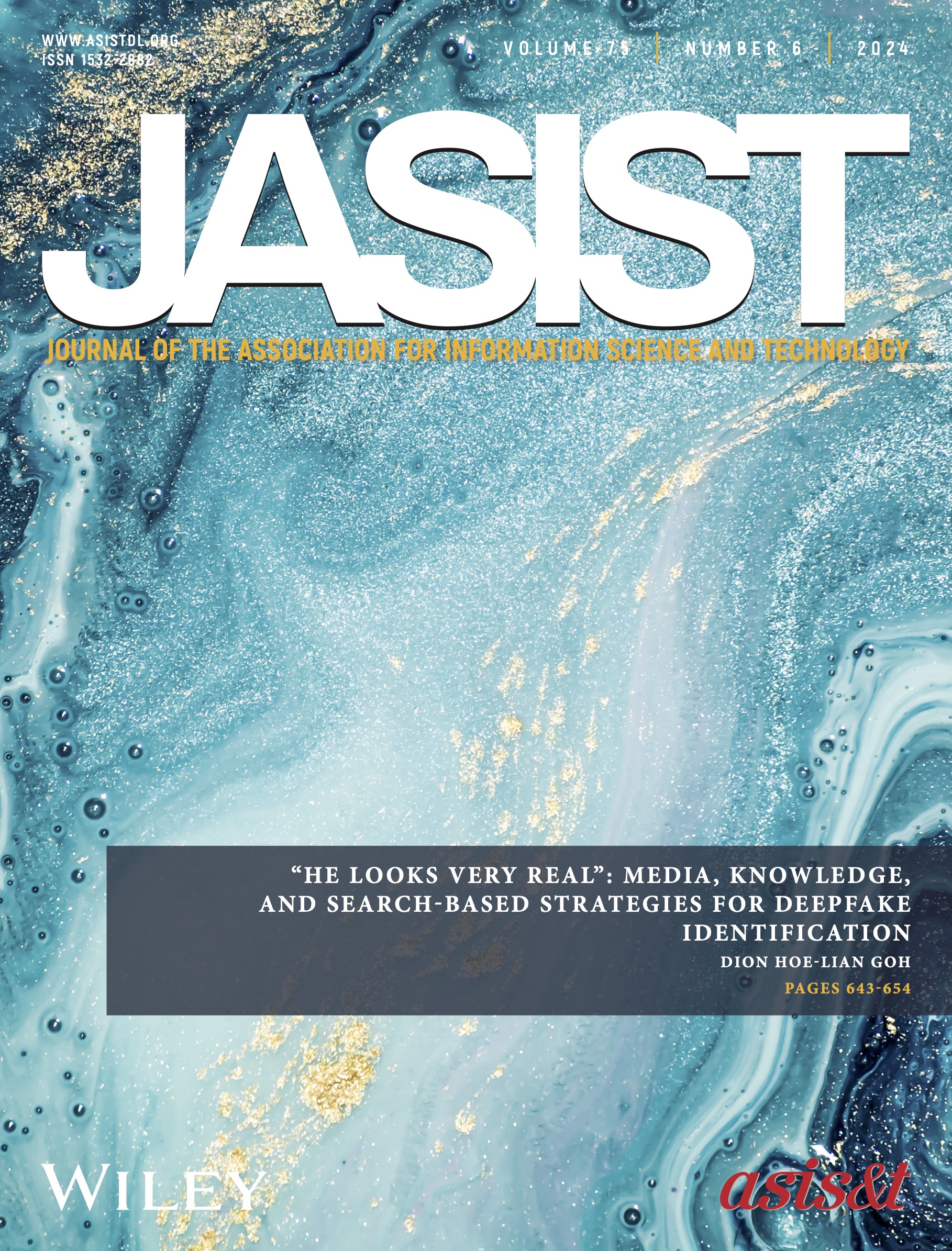 New from JASIST, July 2024 - Association for Information Science and ...