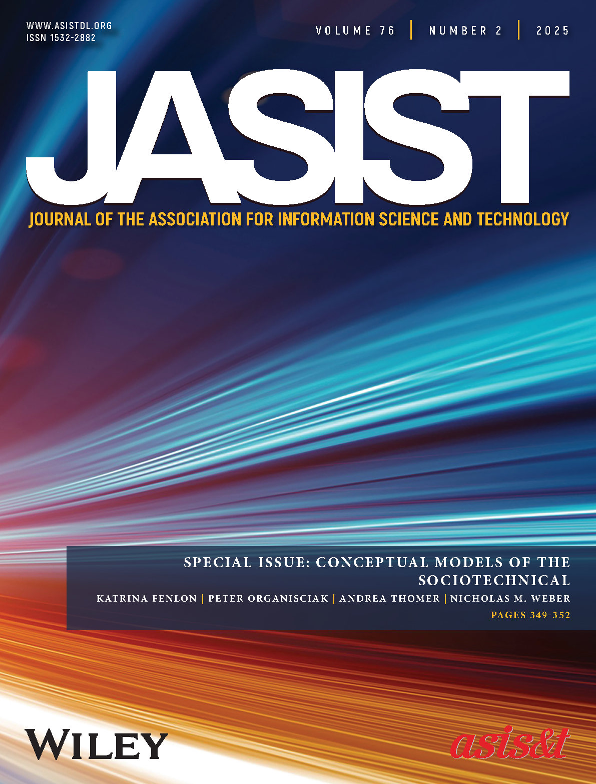 JASIS&T - Association for Information Science and Technology | ASIS&T