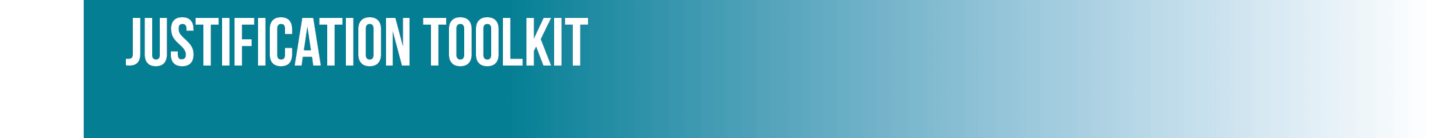 Justification Toolkit - Association for Information Science and ...