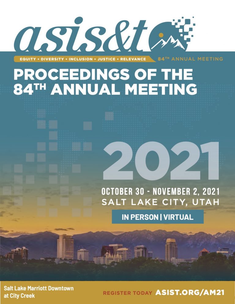 Proceedings of the Association for Information Science and Technology ...