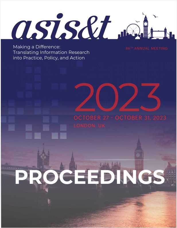 Proceedings of the Association for Information Science and Technology ...